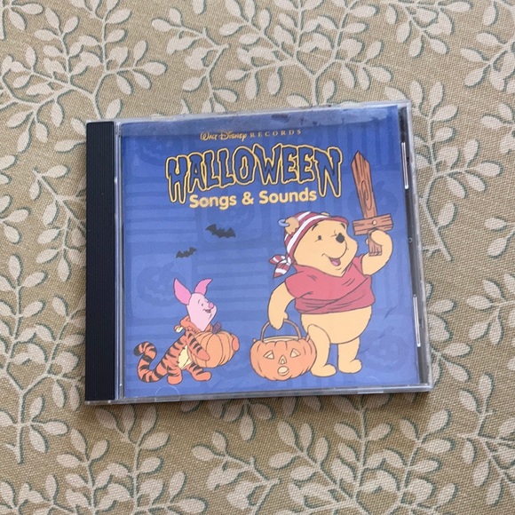 Disney | Media | 35 Walt Disney Records Halloween Songs Sounds Cd 1997 ...